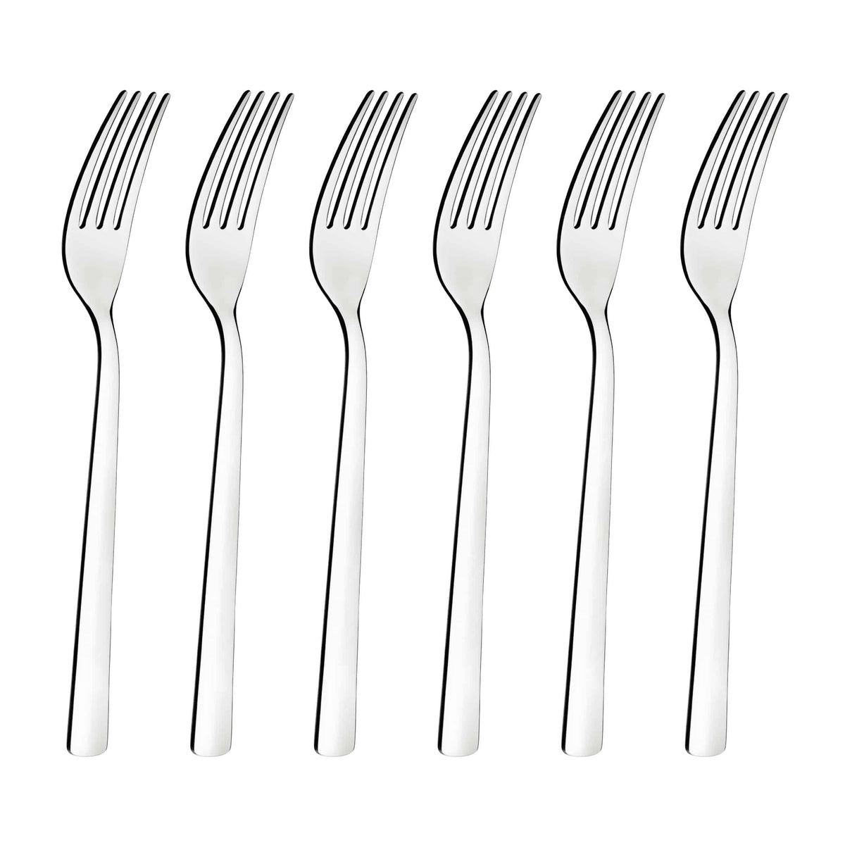 Tramontina Oslo 6 Pieces Stainless Steel Table Fork Set with High Glos – Tramontina Dubai