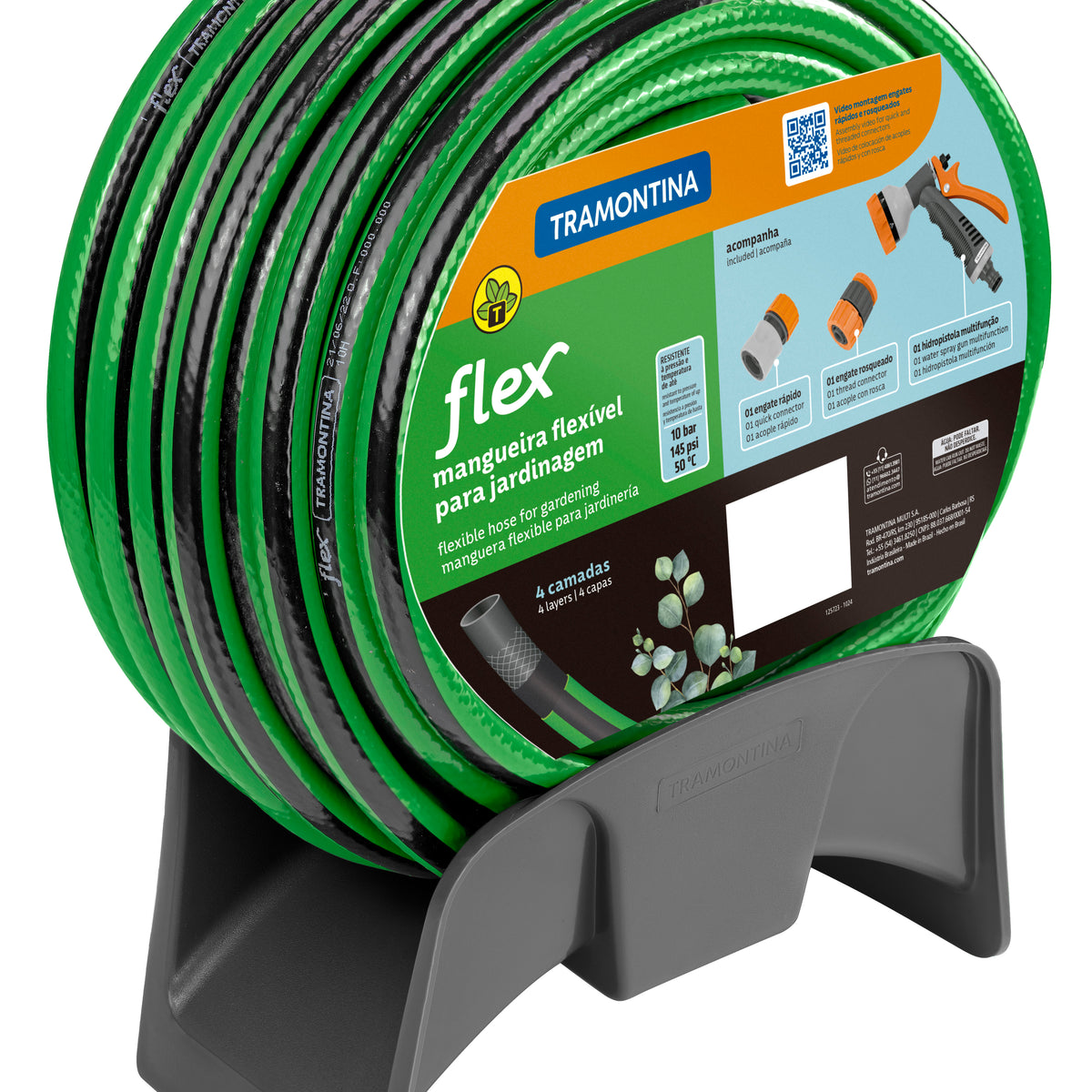 Tramontina FLEX HOSE WALL RACK/COUP/SPRAY 15M - 79326615 – Tramontina Dubai